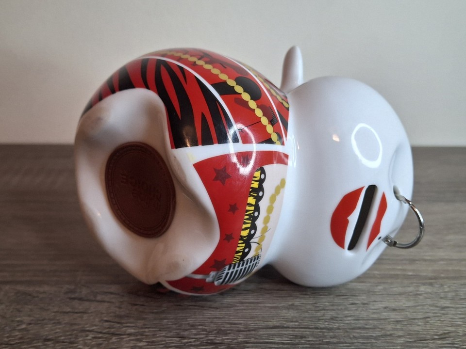 Multiple Choice by Topchoice Singer Cow Valerie Red & Black Money Box ...