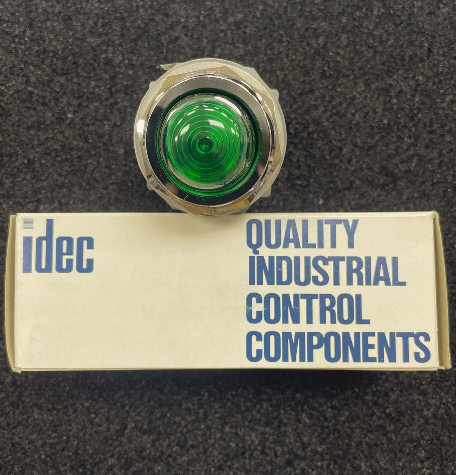 1pc APD1126N-G Idec Green Indicator Pilot Lamp 30mm, 120V NOS** | eBay