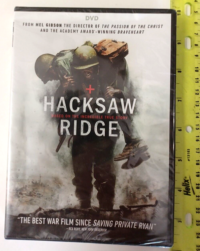 Hacksaw Ridge Based On The Incredible True Story New Sealed DVD Andrew ...