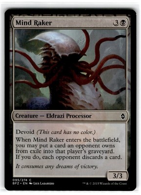 MTG Magic The Gathering Mind Raker Common Lightly Played | eBay
