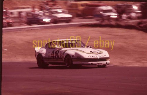 Frank Leary #48 Datsun 240Z - 1978 Portland IMSA GTU - Vtg 35mm Race ...