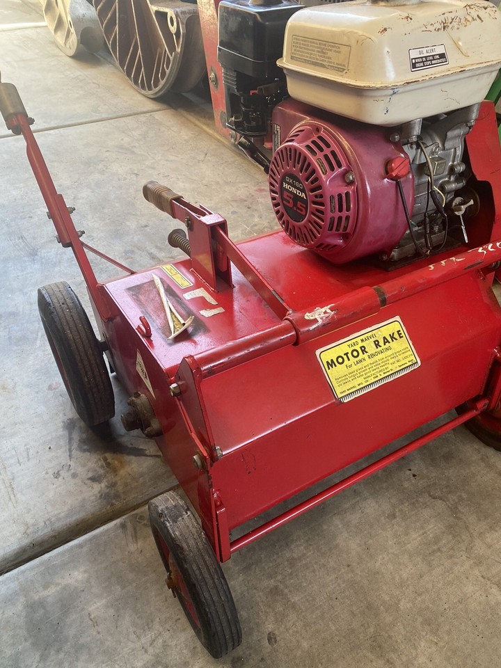 Yard Marvel Motor Turf Rake Lawn / Classen/ Bluebird | eBay