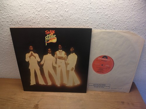 Slade RARE UK LP In Flame 1974 Heavy Pop Psych Prog Glam Gatefold ...