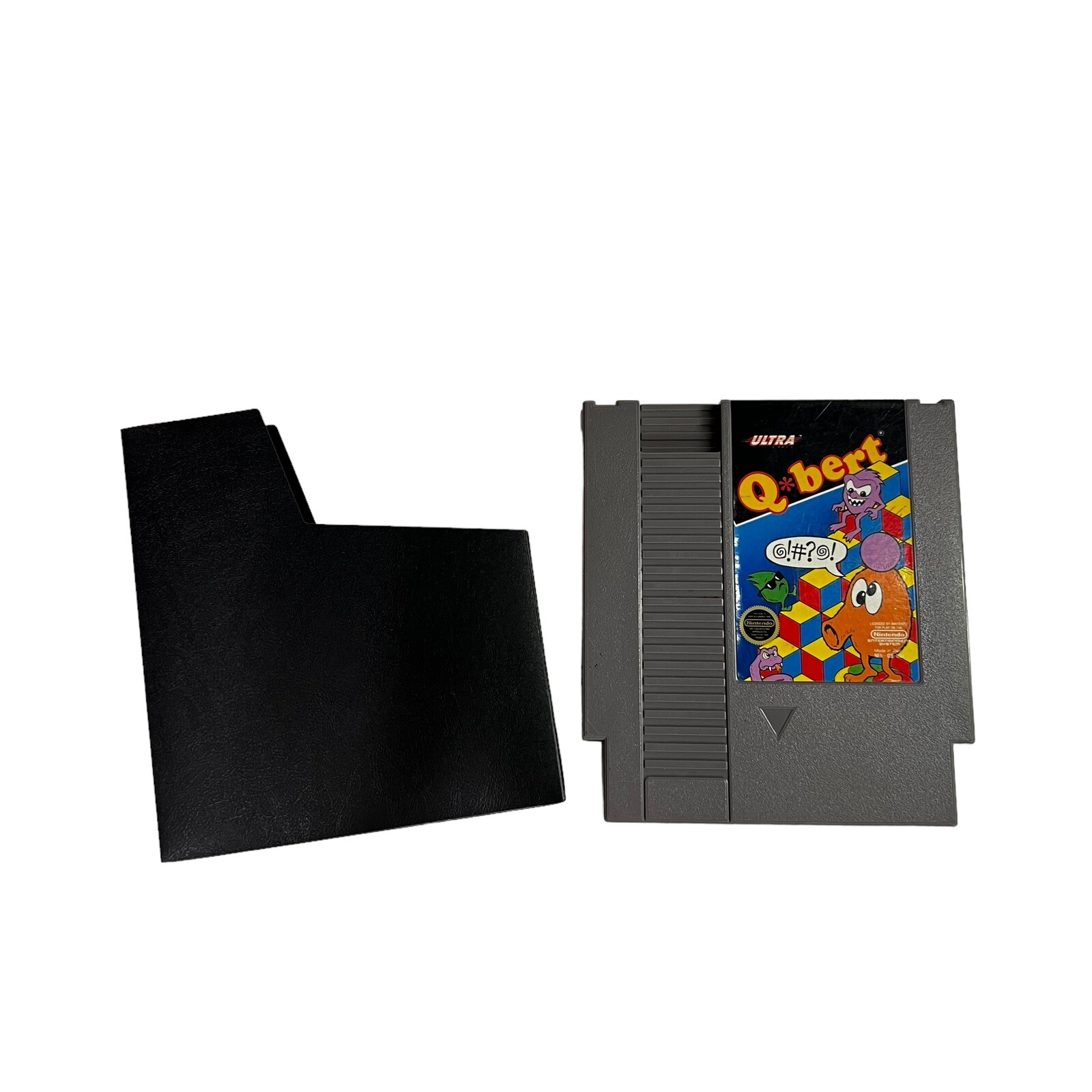 Qbert (Nintendo Entertainment System, 1989) NES Tested Cart & Sleeve ...