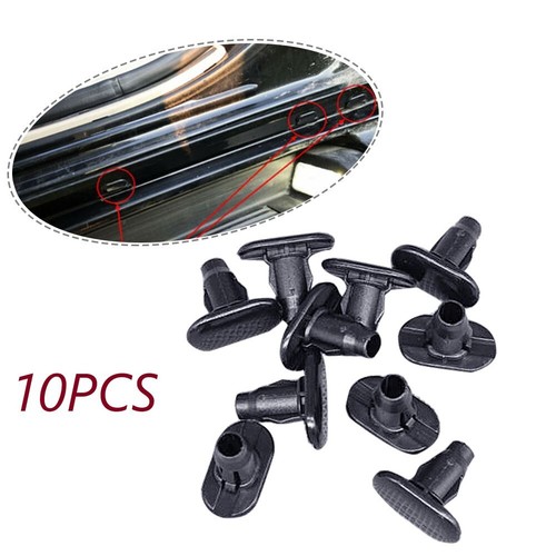 OEM Style Black Clips for Lexus GX470 Rocker Panel Moulding Quantity 10 ...
