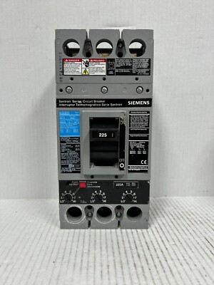 NEW TAKEOUT SIEMENS FXD63B225 3P-225A-600AC *SHIPS SAME DAY UPS* | eBay