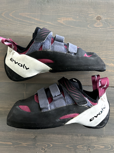 Evolv Rock Climbing Shoes Shaman LV Size US Women's 9.5 Mens 8.5 Like ...