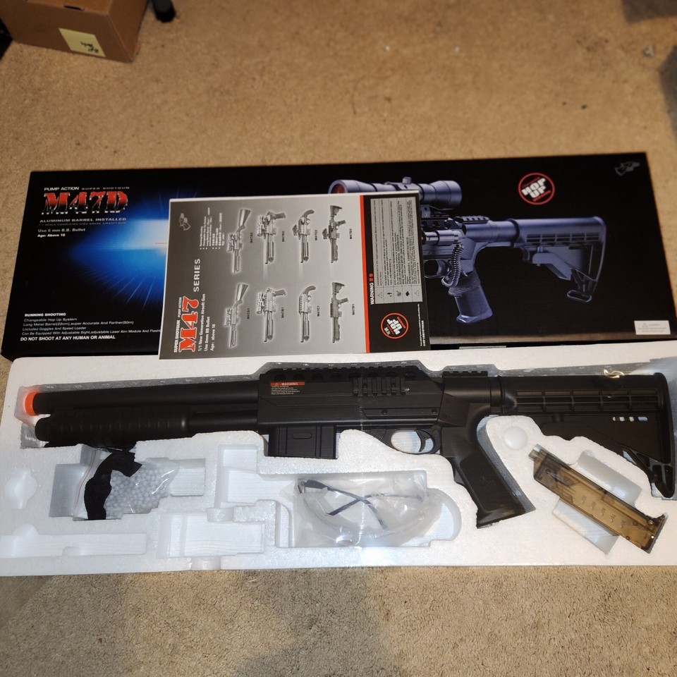M47D Spring Shotgun Airsoft Gun Nib Toy | eBay