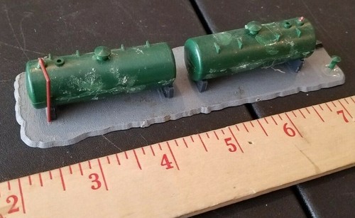 MODEL RAILROAD PLASTIC BUILDING structure model layout rough double ...