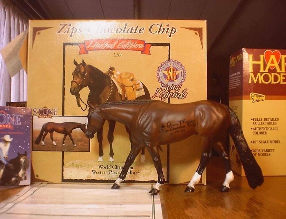 PETER STONE LE 1988 ZIPS CHOCOLATE CHIP WORLD CHAMPION PLEASURE HORSE ...