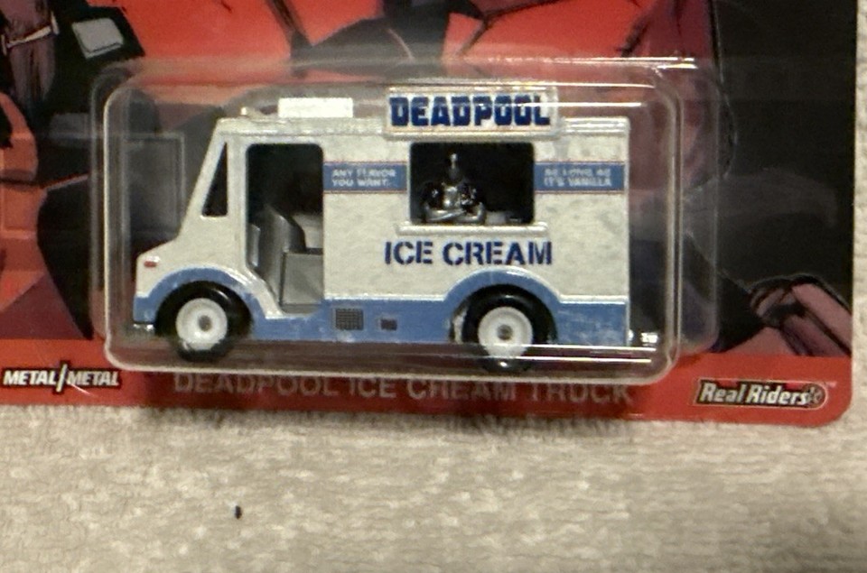 2019 Hot Wheels Replica Entertainment Deadpool Ice Cream Truck. New ...