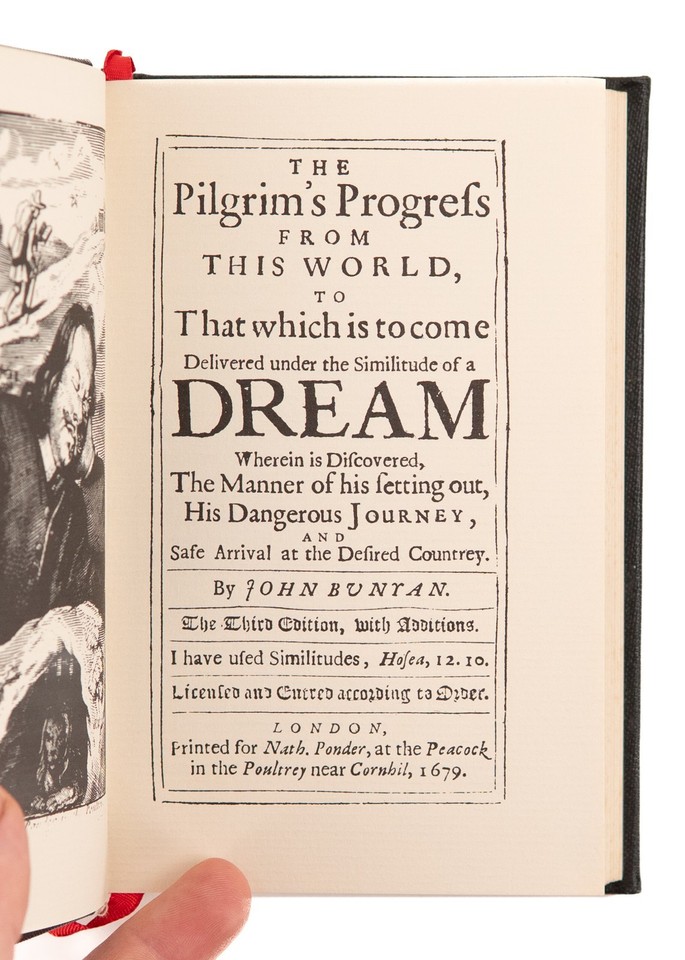 1978 JOHN BUNYAN. The Pilgrim's Progress, Superb David Paradine 1679 ...