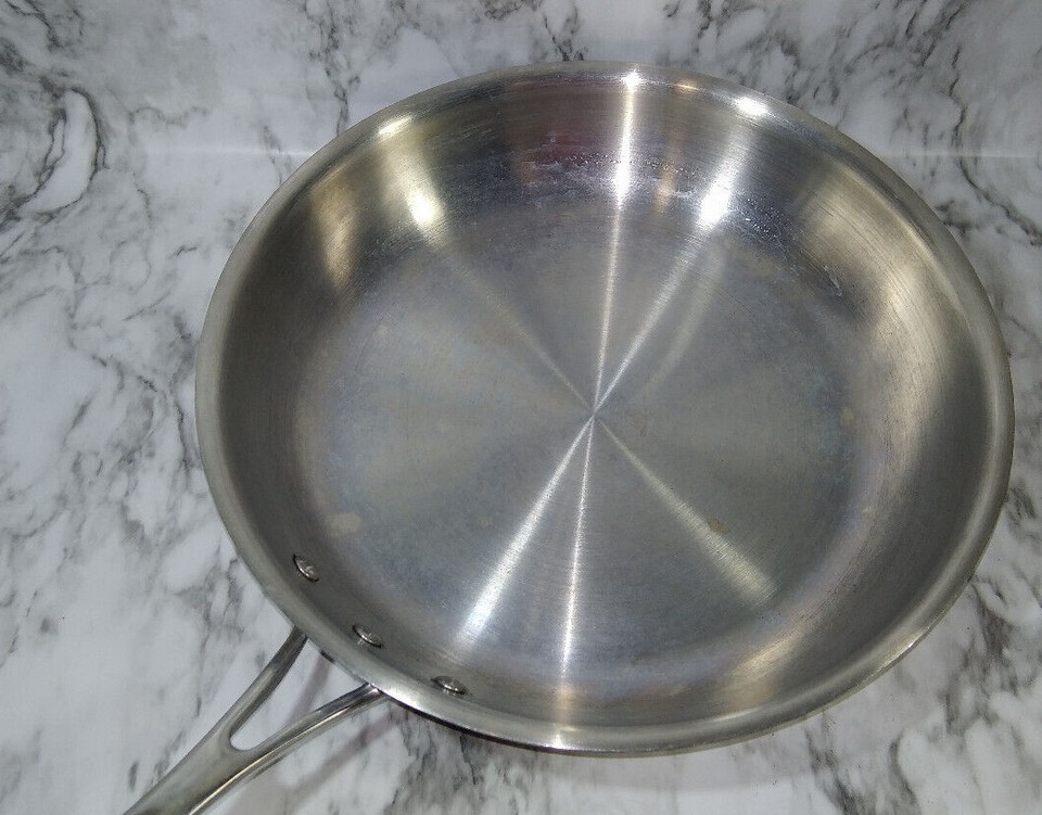 Calphalon Stainless Steel 10” Frying Sautee Pan Skillet #1390 | eBay