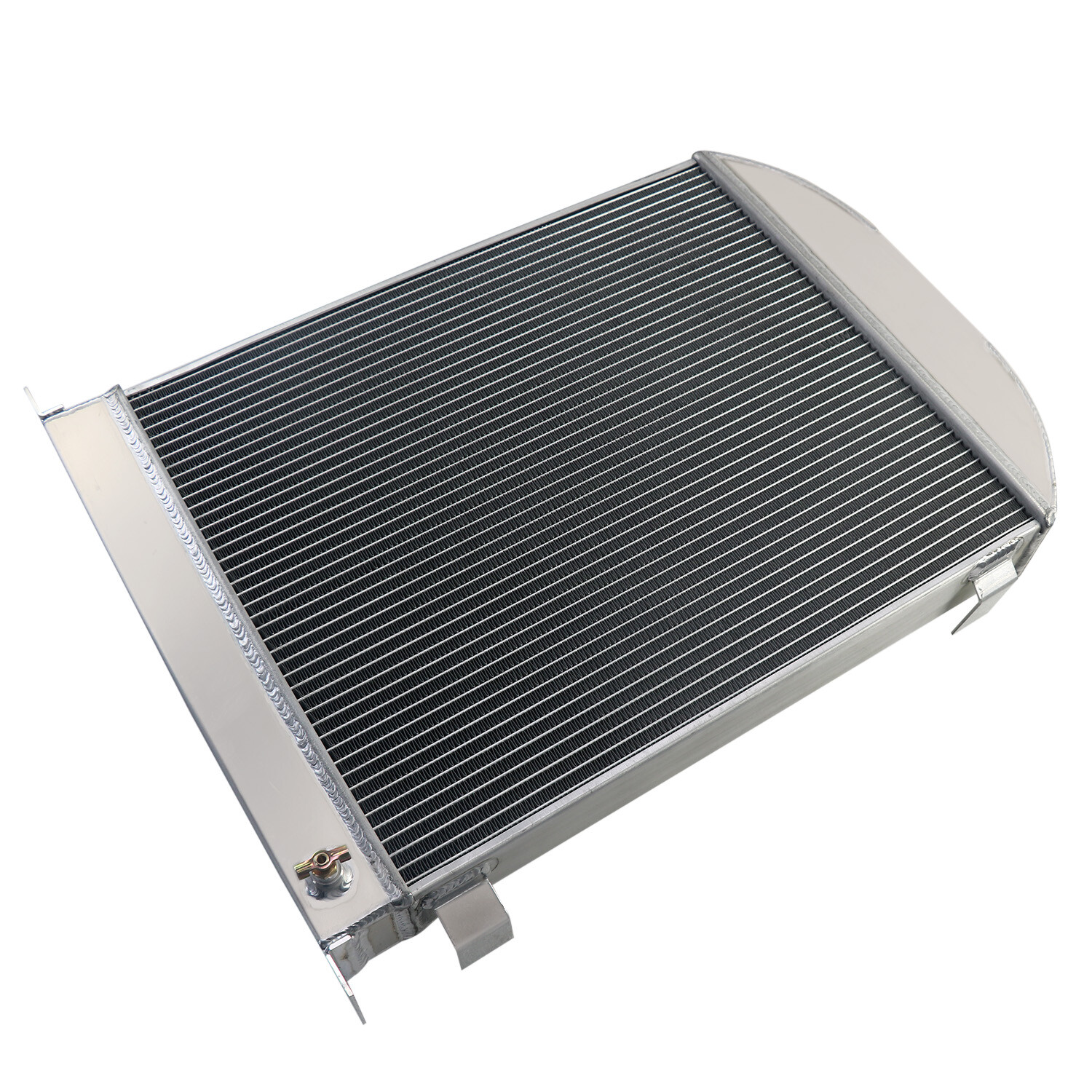4 Row Core Aluminum Radiator For 1932 32 Ford Flathead Hot Rod Rat Rod ...