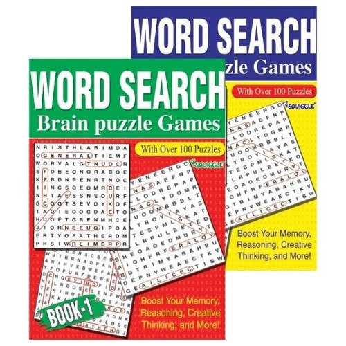 2 X Jumbo Word Search: Easy to Read Big Letters word Find Puzzles ...