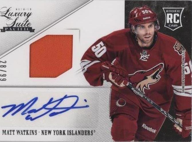 2012-13 Panini Rookie Anthology - Luxury Suite Rookie Autograph Matt ...