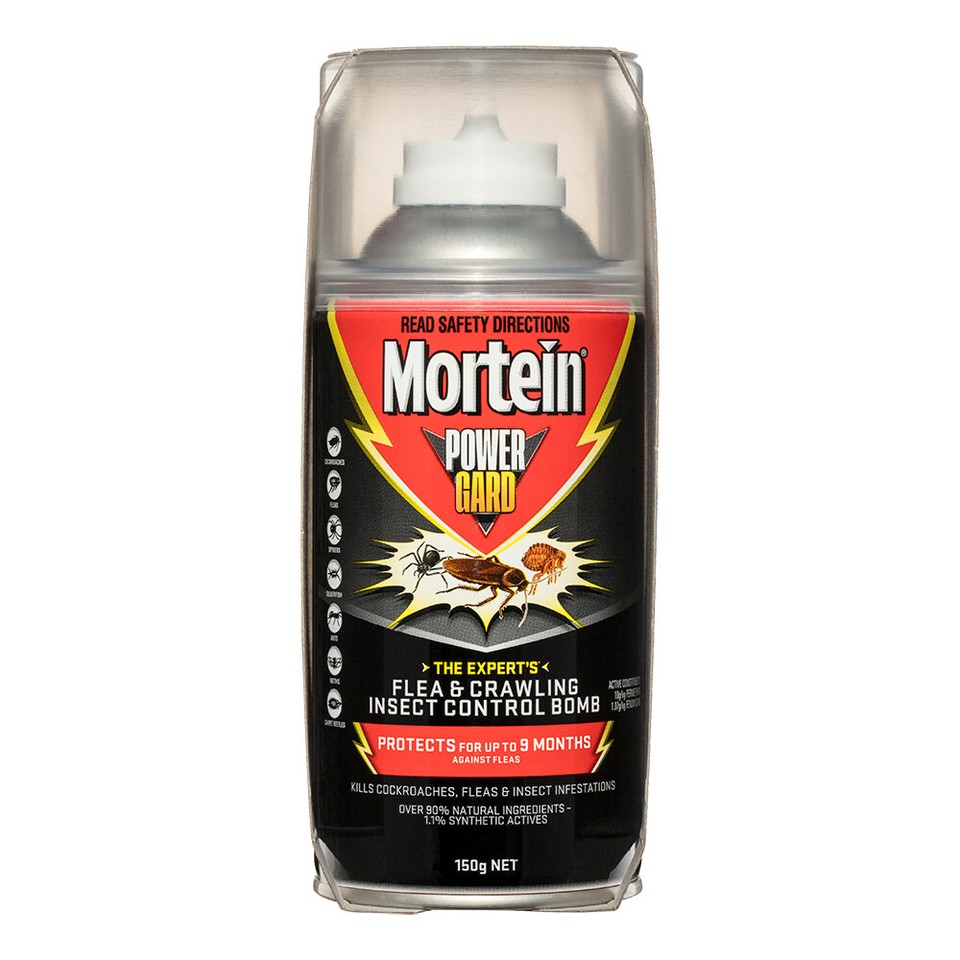 2pc Mortein Power Grade 150g Flea Bomb Insect/Cockroach/Fleas Pest ...