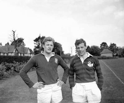 Mike Weston And Arthur Smith British Lions 1962 OLD RUGBY PHOTO | eBay ...