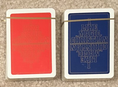 Magic Christian Playing Cards, Magician, Tricks, Collectible, Unopened ...