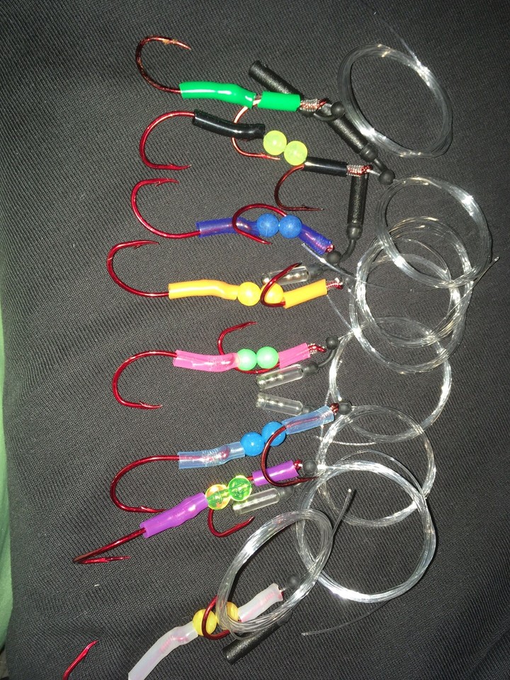 High Percentage Salmon Trolling Rigs- Bait/Meat Rig Completing Kit W ...