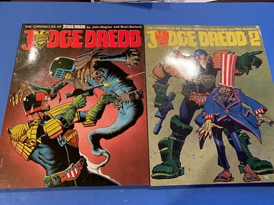 JUDGE DREDD 1&,2 Pb from TITAN NM 1st ed as such | eBay