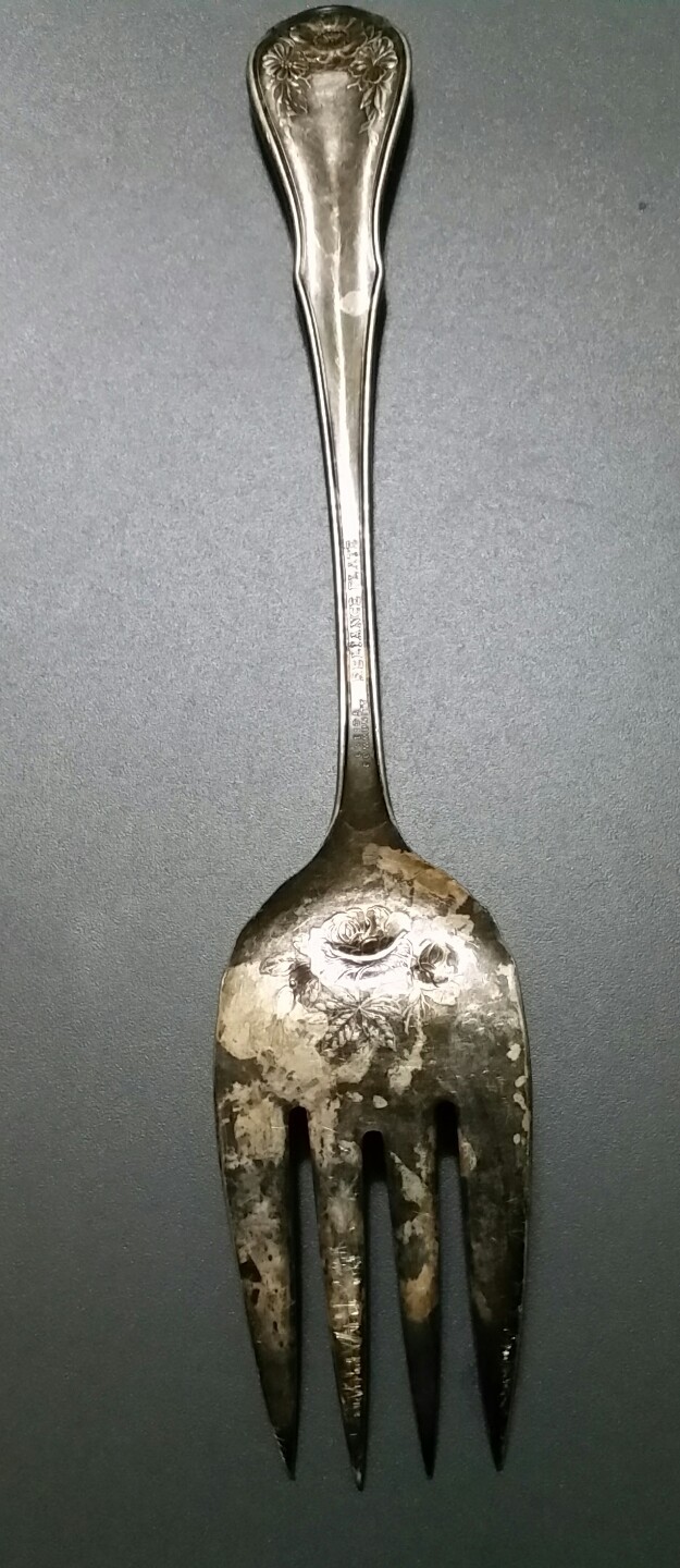 ONEIDA COMMUNITY RELIANCE Silver Plate BRIDAL ROSE LA ROSE 8.25 ...