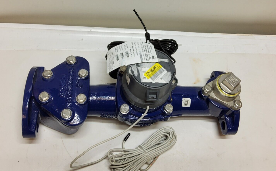 New 2" Sensus Omni Compound C2 Water Meter Ductile Iron Flanged AMR LCD ...