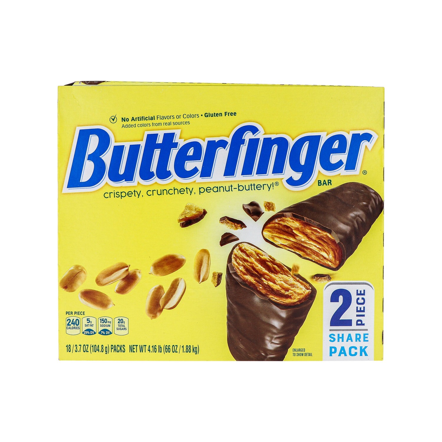 Butterfinger King Size Candy Bar 18 Count - 3.7oz Each | eBay