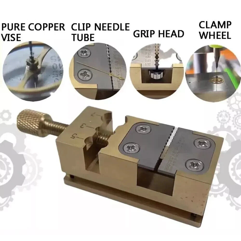 Watch Repair Tool Holder Watchmaker Lightweight Portable Wheel Vice ...