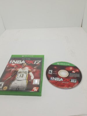 NBA 2K17 Standard Edition And NBA 2K16 Disc Only - Microsoft Xbox One ...