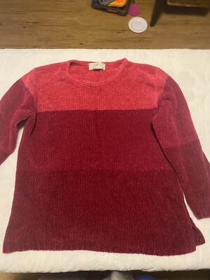 Vintage Spice Of Life Sweater Womens Medium Red Sweater | eBay