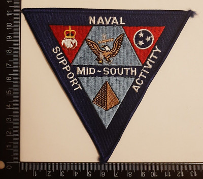 USN US Navy Naval Support Activity Mid South Patch | eBay