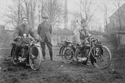 Soyer factory racer JAP engine 1919 French racing photo motorcycle | eBay