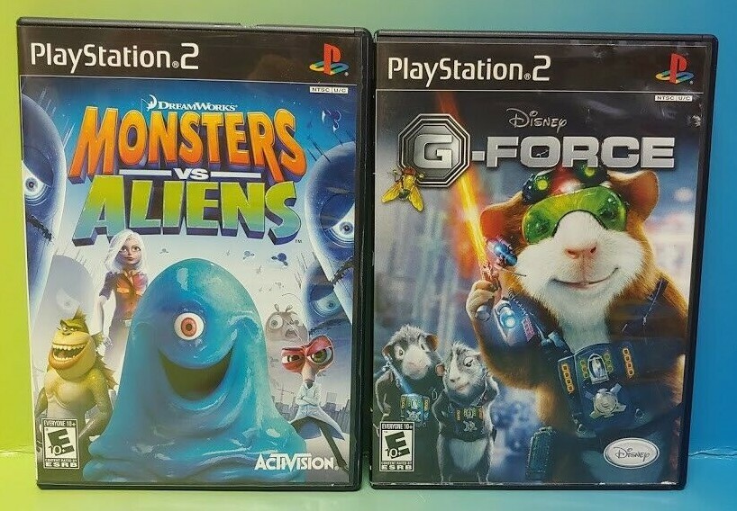 monsters vs aliens game ps2