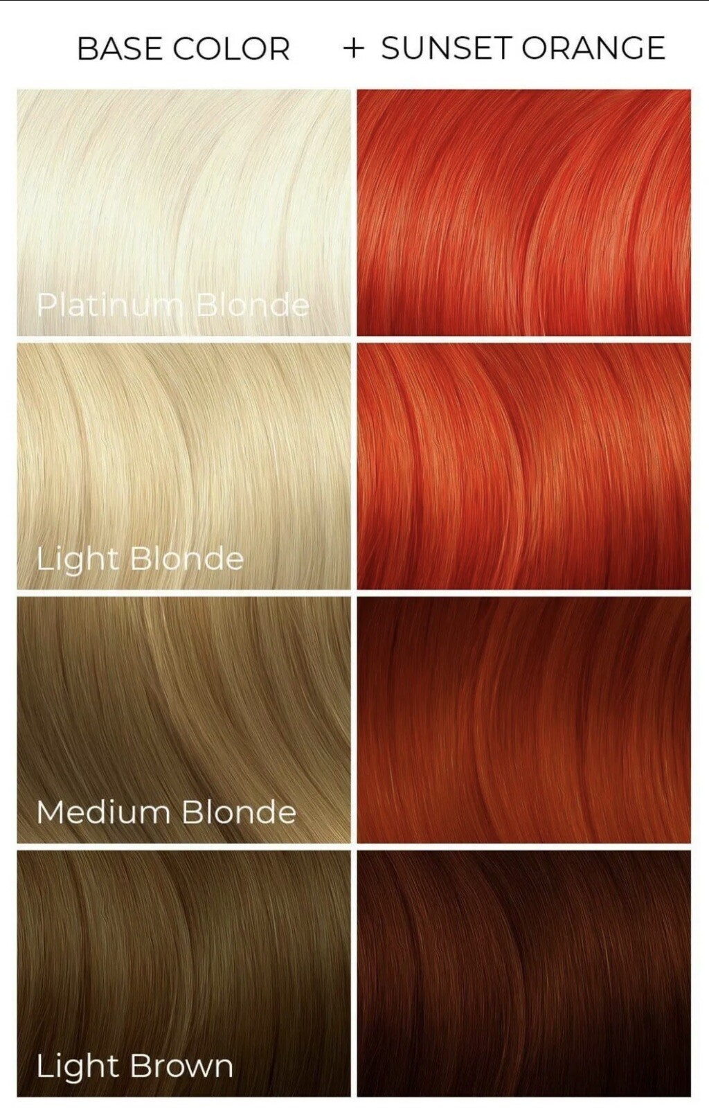 Arctic Fox 4-oz Semi-Permanent Sunset Orange Vegan Hair Dye Color ...