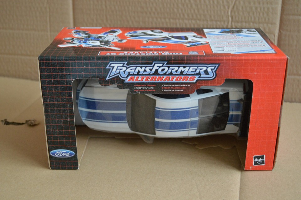 Transformers Alternators Ford Mustang GT Wheeljack Action Figure ...