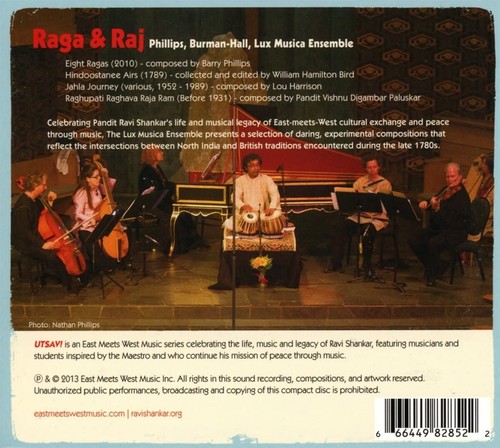 Barry Philips, Linda Burman-Hall, Lux Ensemble Raga & Raj (CD ...
