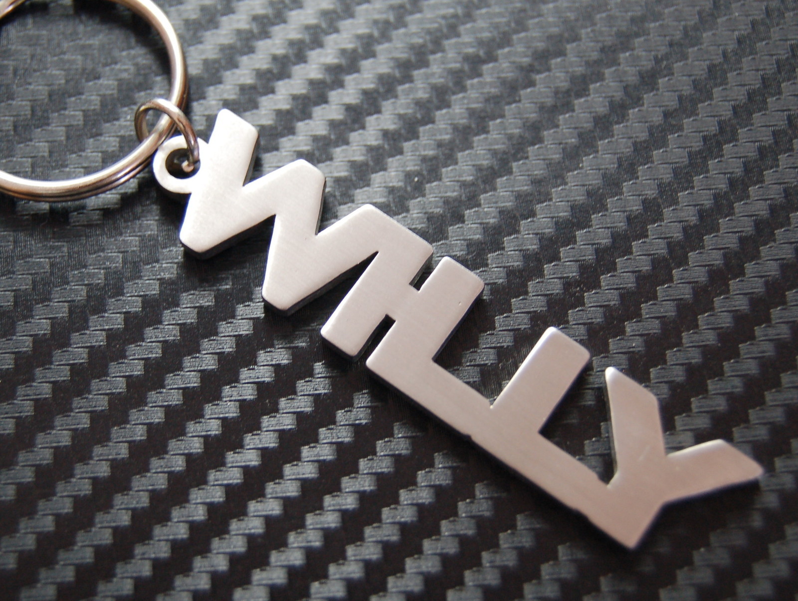 WILLY Keyring Keychain Key Fob Stainless Steel NAME Gift | eBay