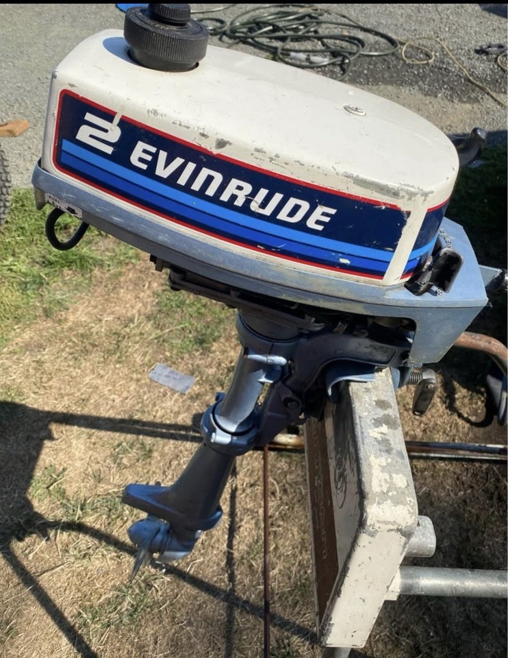 Evinrude mate 2HP outboard motor 2302? model orginal Nr NICE COND ...