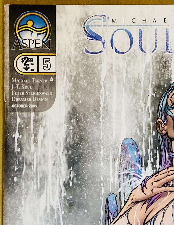 Soulfire #5 Michael Turner Signed 2005 Unread NM+9.8 Supergirl Batman ...