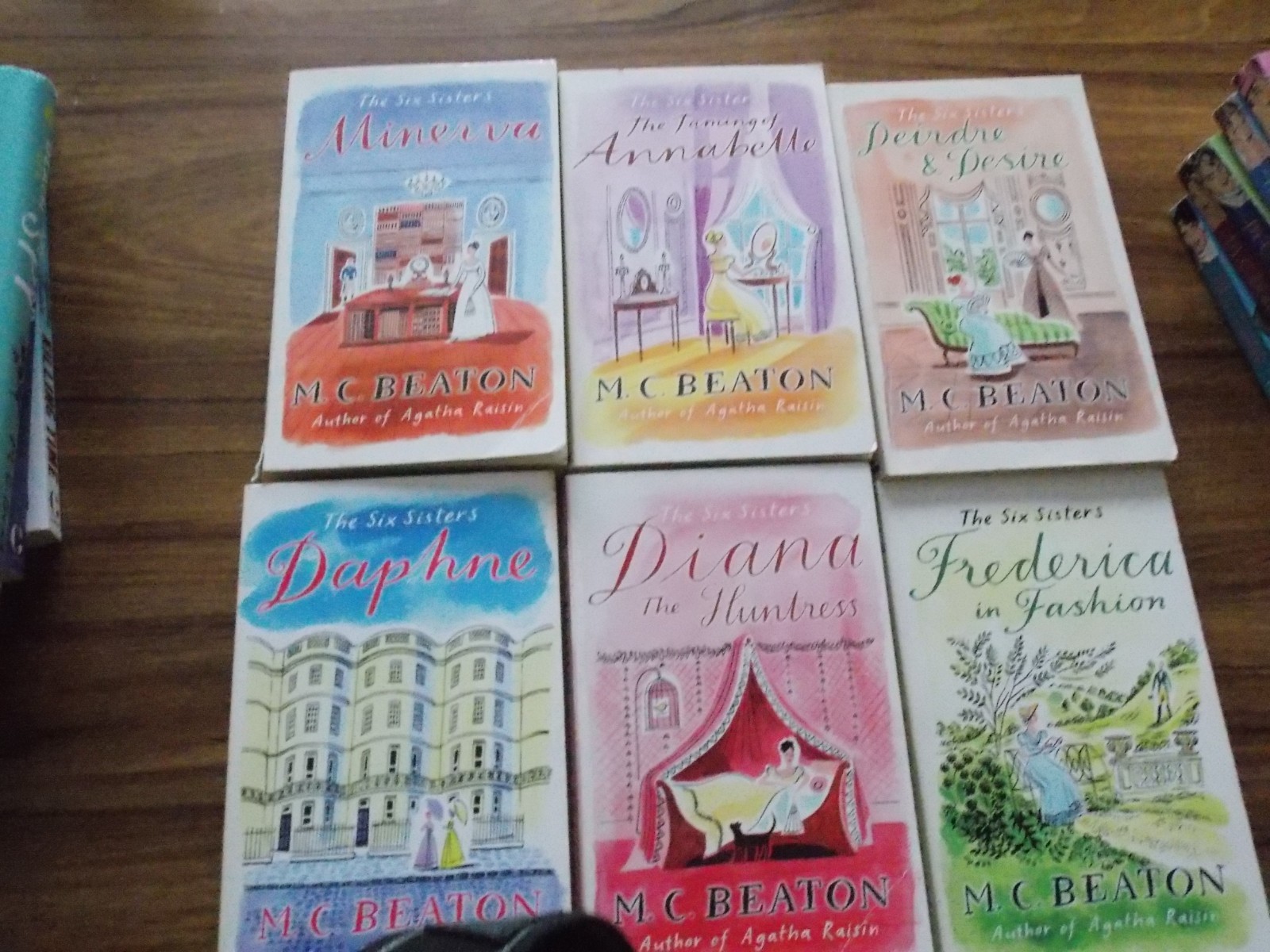 THE SIX SISTERS SERIES by M C BEATON Book 1 MINERVA paperback | eBay