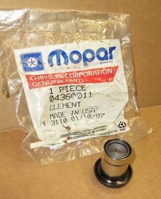 Mopar 4360011 cigar liter element 1986-2000 Chrysler, Dodge, Truck ...