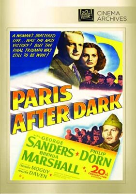 Paris After Dark DVD VIDEO MOVIE 1943 George Sanders Brenda Marshall ...
