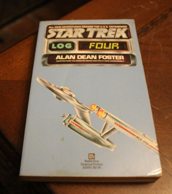 Star Trek Log Four ~ Alan Dean Foster ~ 1989 Ballantine PB 9PR | eBay