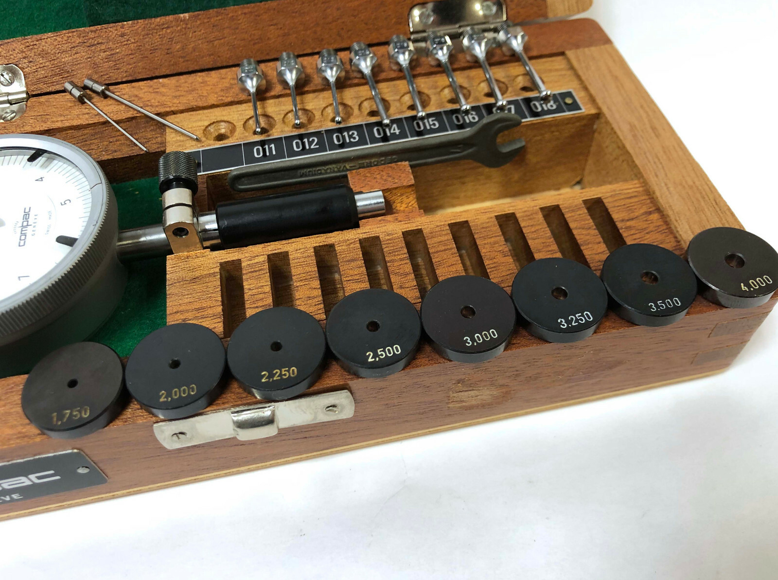 COMPAC GENEVE IA 12 8211 DIATEST SPLIT BULB BORE GAUGE 1.50-4.30MM ...