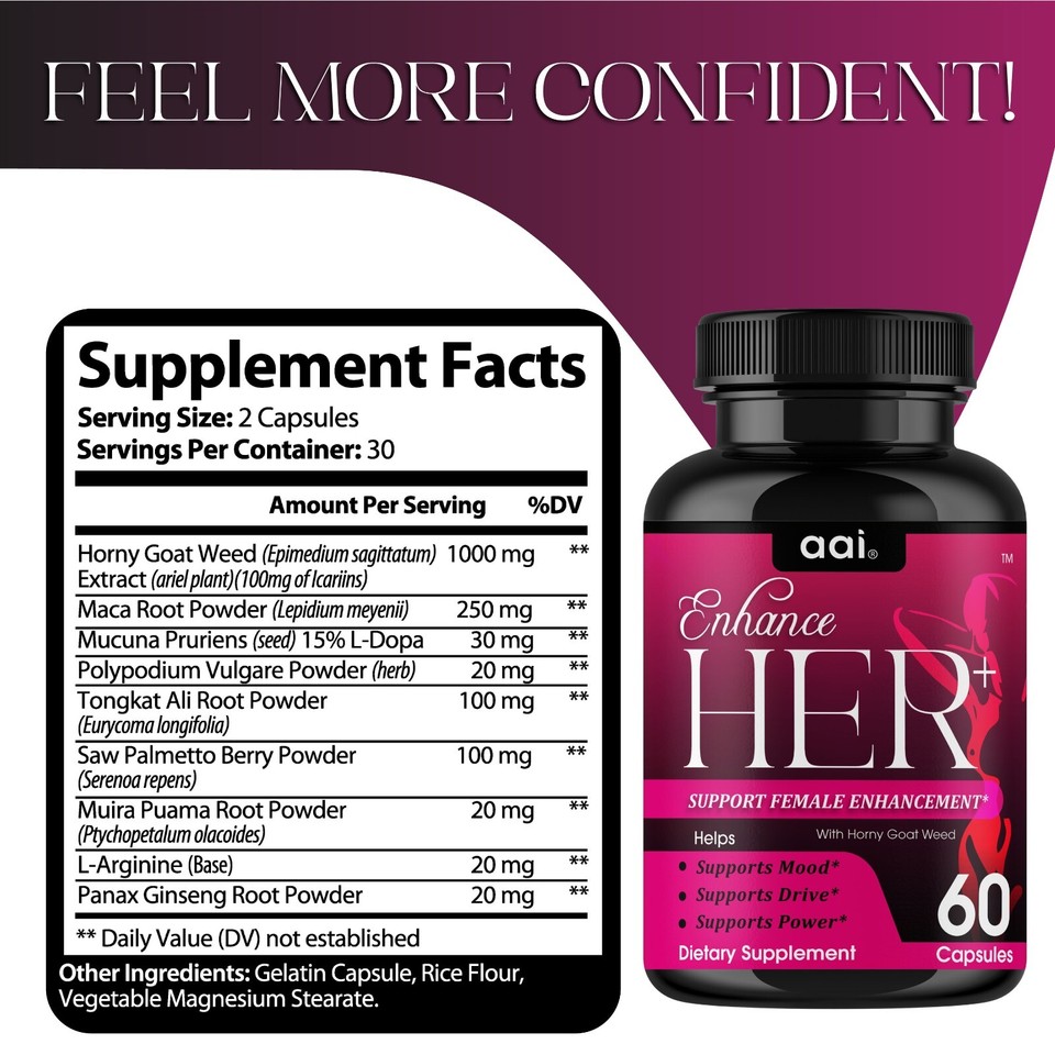 Female Arousal Pills Libido Booster for Women Enhancement Stamina ...