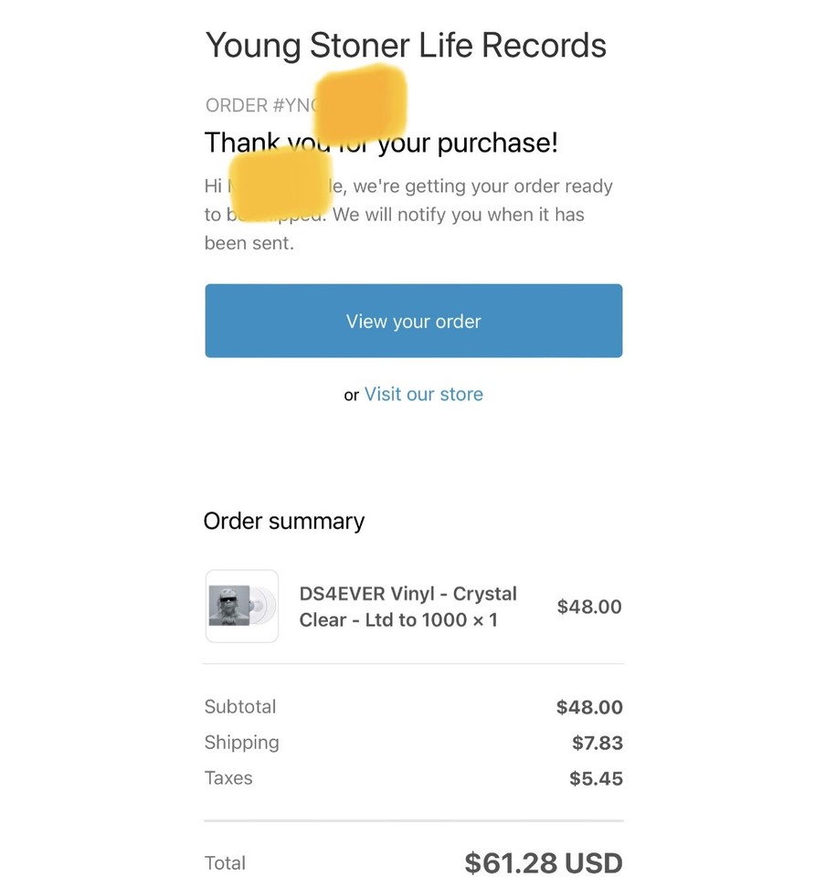 Gunna DS4EVER Crystal Clear Vinyl 2LP Mint Limited To 1000 Copies | eBay