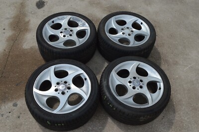 2005 Mercedes-Benz SL500 SL600 Wheels & Tires 18x9.5 18x8.5 Hankook ...