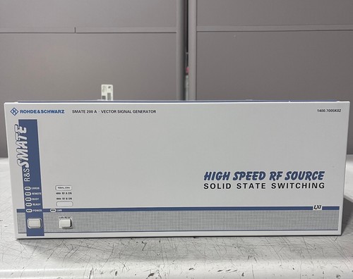 Rohde & Schwarz SMATE200A Vector Signal Generator 2x100kHz-3/6GHz RF ...