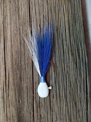 6 Bucktail Jigs, 3/4 oz 4/0 Sickle Hook - Lake Erie Walleye Fishing ...